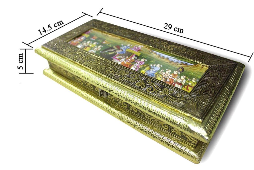Sonar Traditional Fancy Dry fruit Box / Make Up Box - Truwud Furnitures